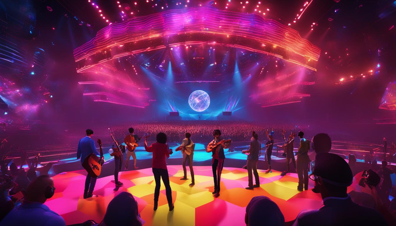 Hosting Concerts and Shows in the Metaverse